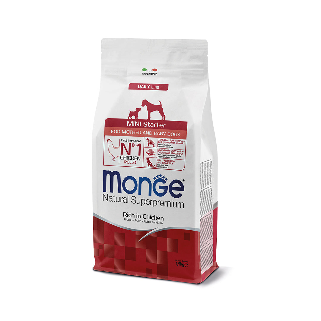 Monge Daily Line Mini Starter 1.5kg | Puppy & Mother Dog Food – Ektek ...
